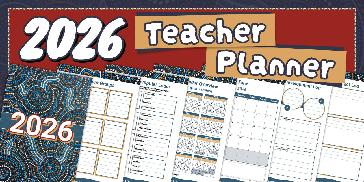 2026 Teacher Organiser