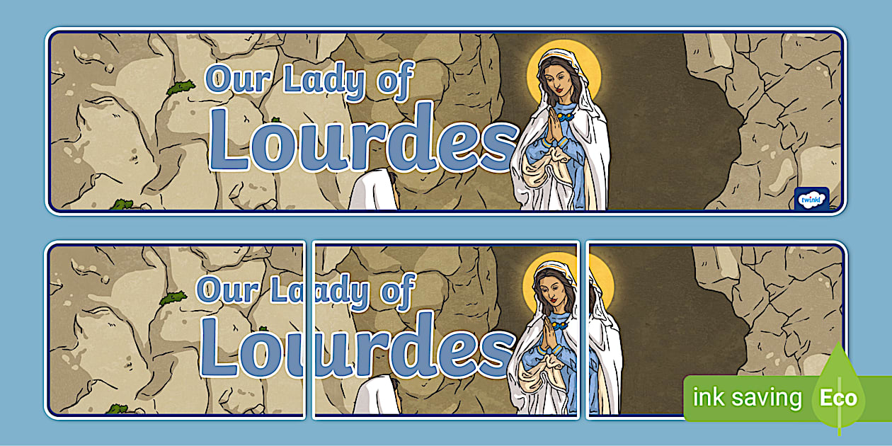 KS2 Our Lady of Lourdes Banner