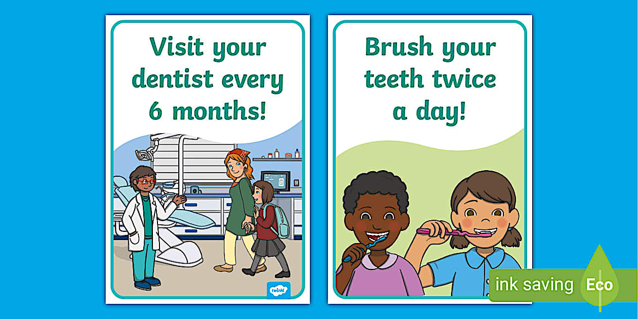 Editable Dentists/Dental Surgery Role Play Display Posters