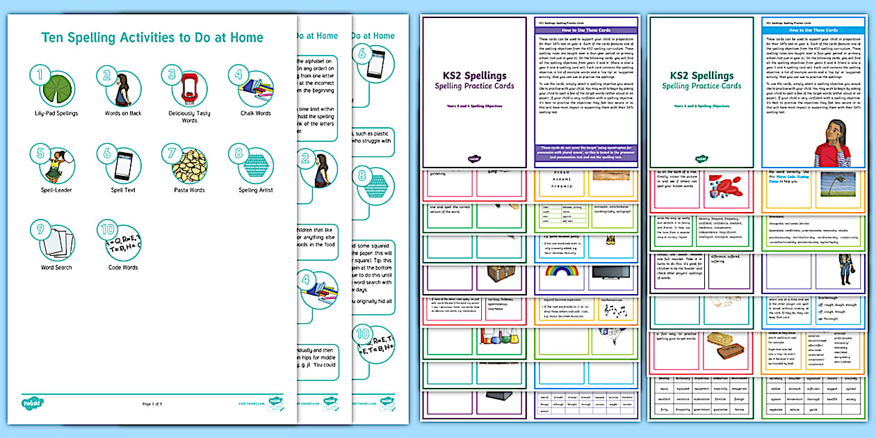 Spelling Activity Pack | Spelling Games for Year 6 - Twinkl
