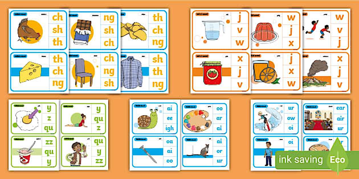 NSW Phase 3 Sets and Digraphs Pack Peg Matching Letters and Sounds