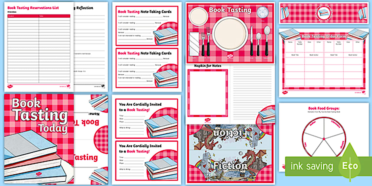 Book Tasting Resource Pack | Prep-free | Twinkl USA - Twinkl