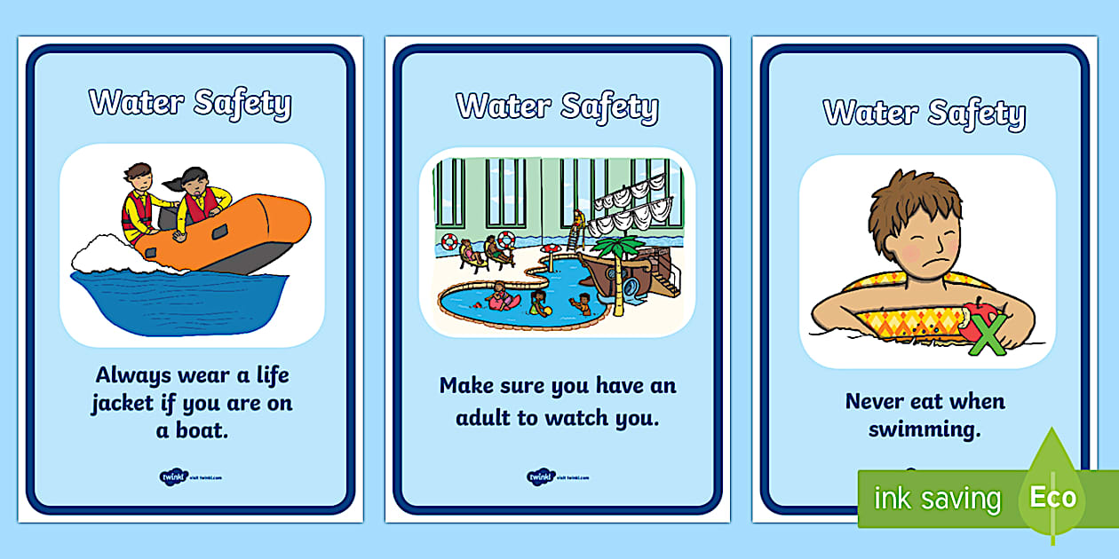 Water-Safety Display Poster | Twinkl