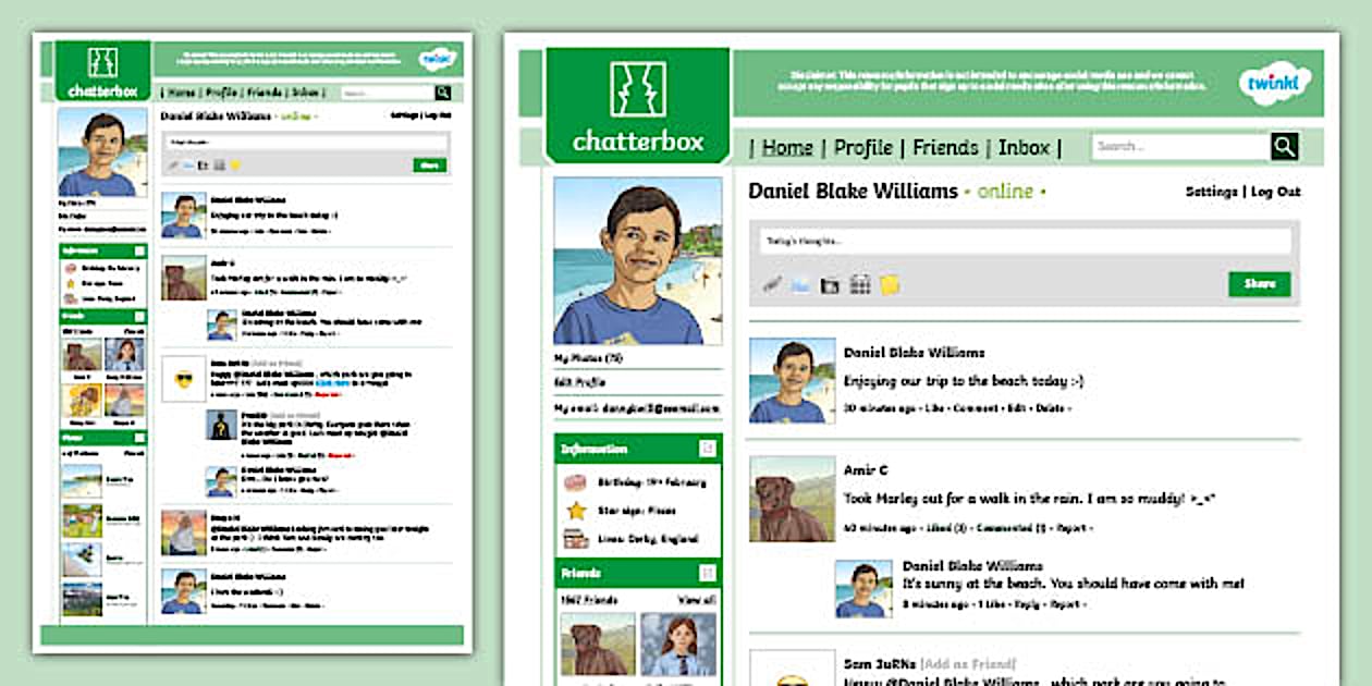 How to Spot a Fake Social Media Profile Poster - Twinkl