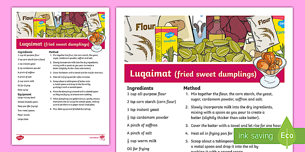 Luqaimat Recipe - luqaimat, emirati recipes, UAE food, eid recipes, eid ...