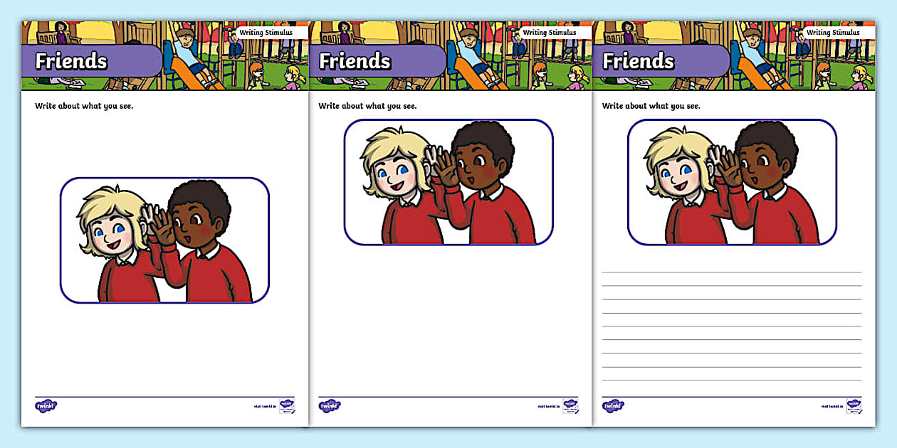 Writing Stimulus - Friends