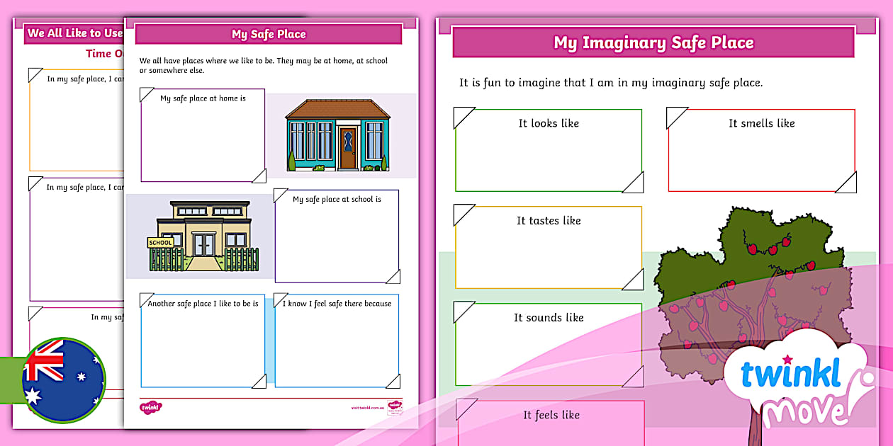 Safe Place Activity (teacher made) - Twinkl