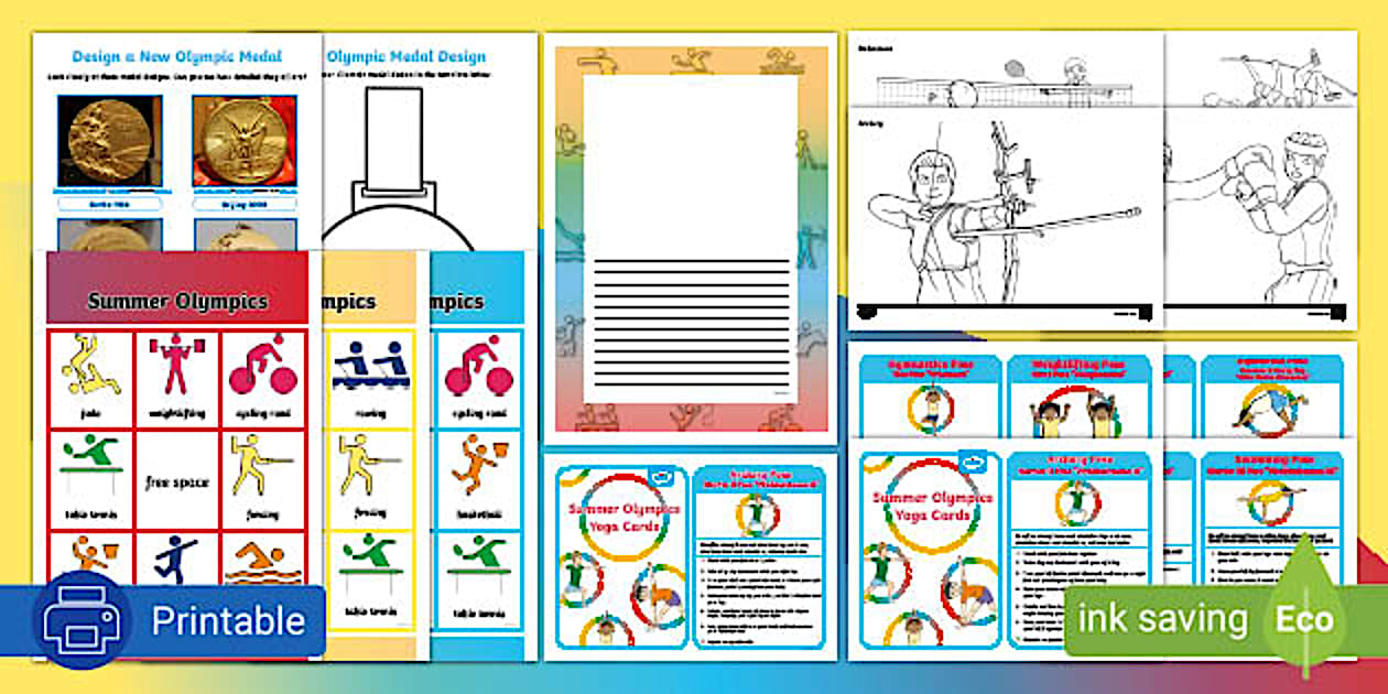 Summer Olympics Resources | Bumper Pack | South Africa