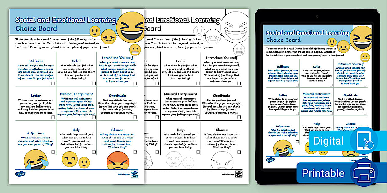 4th Grade Social and Emotional Learning Activities pdf