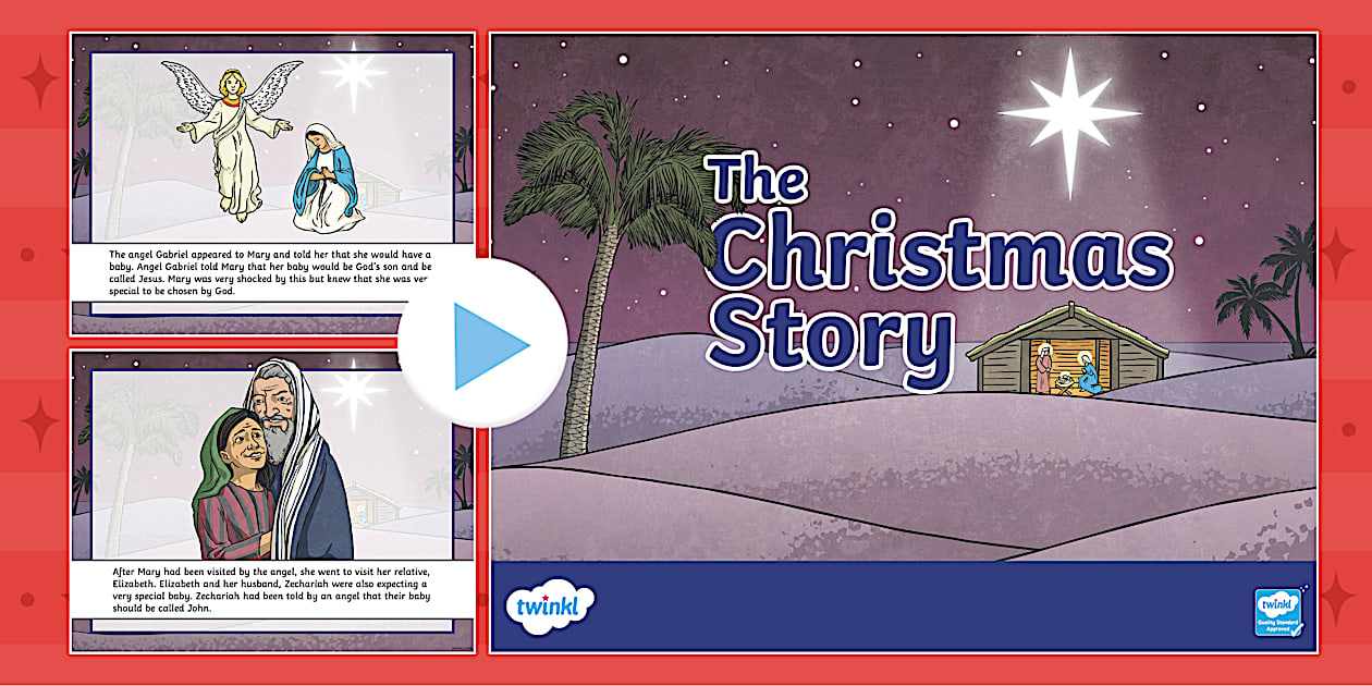 Nativity Story for Children | KS2 Christmas Story PowerPoint