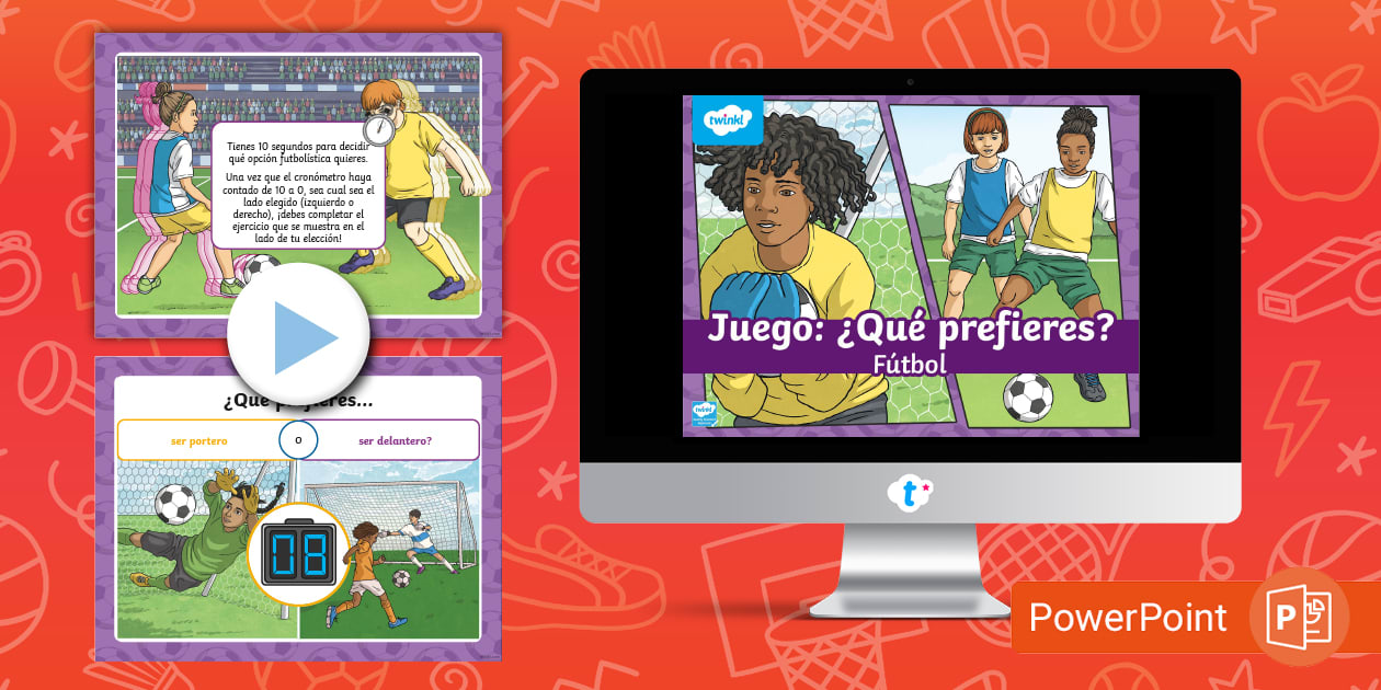 Juego: ¿Qué prefieres...? - Fútbol (teacher made)