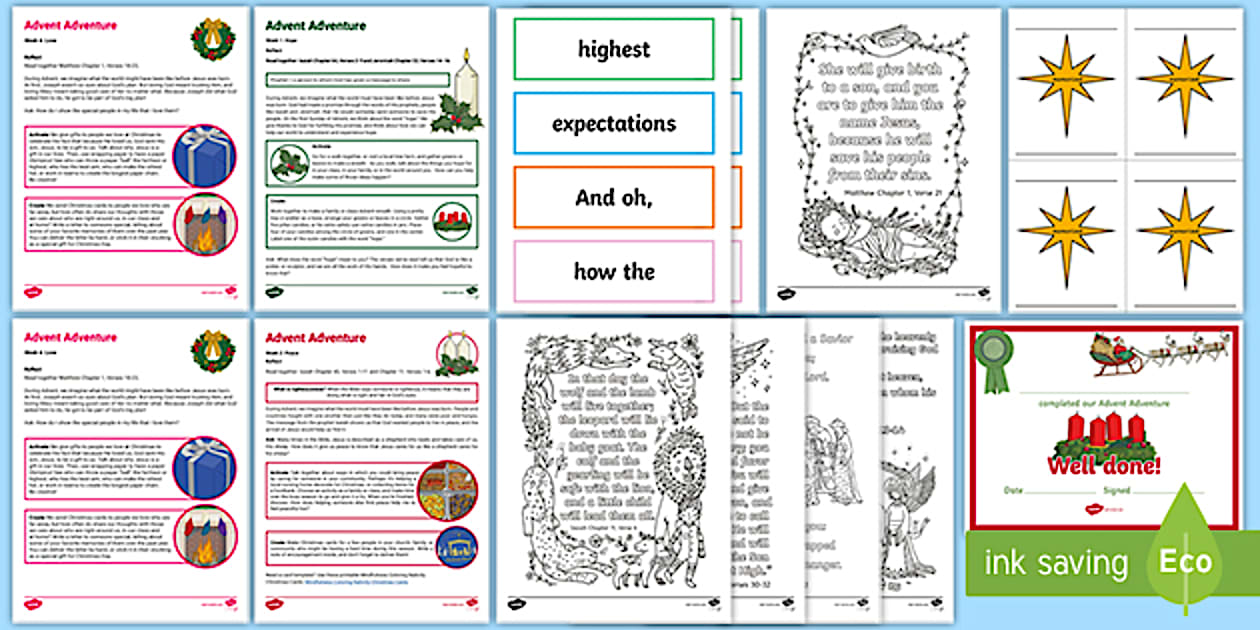 Advent Adventure Teaching Pack - Twinkl holiday - Twinkl