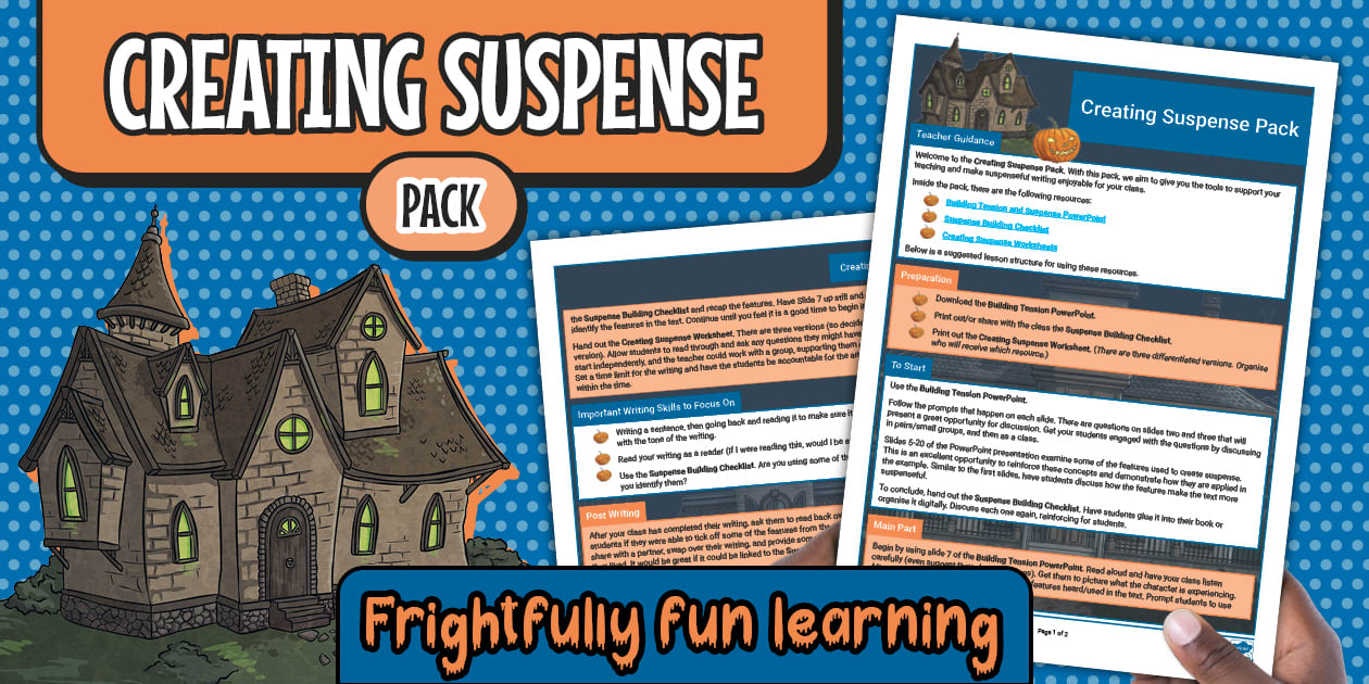 Creating Suspense Writing Pack