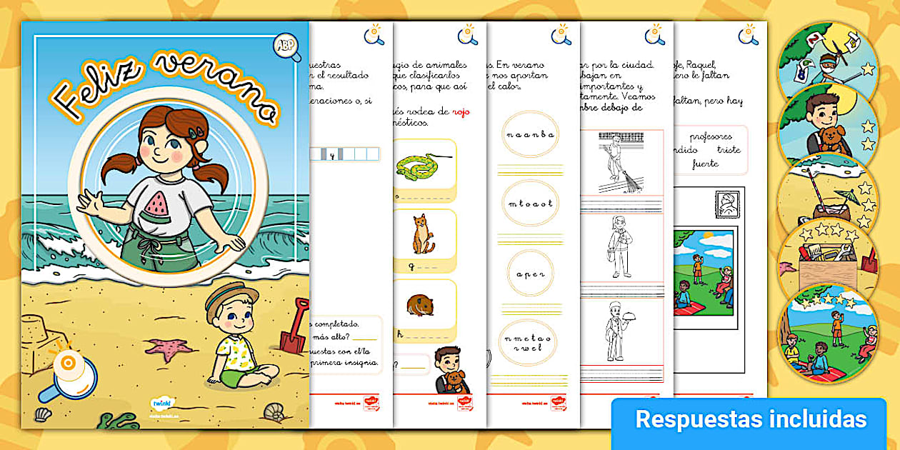 Breakout: Feliz verano - 1º de Primaria (profesor hizo)