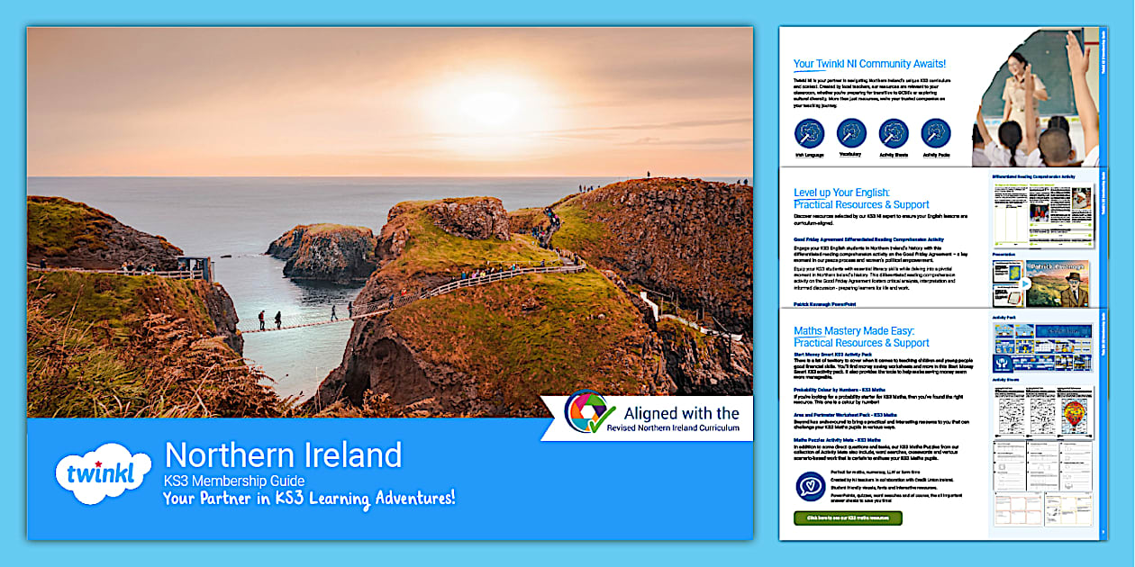 Northern Ireland KS3 Membership Guide (teacher made)