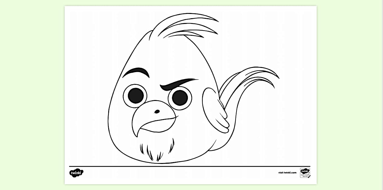 Chuck Colouring Sheet | Colouring Sheets (teacher made)