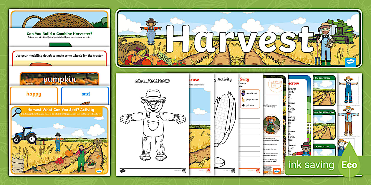 EYFS Harvest Festival Resource Pack (teacher made) - Twinkl