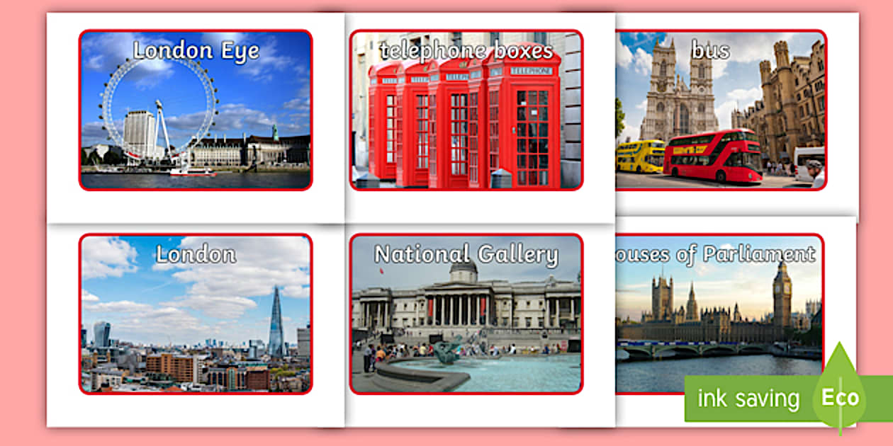 London Display Photos - London - United Kingdom - Twinkl