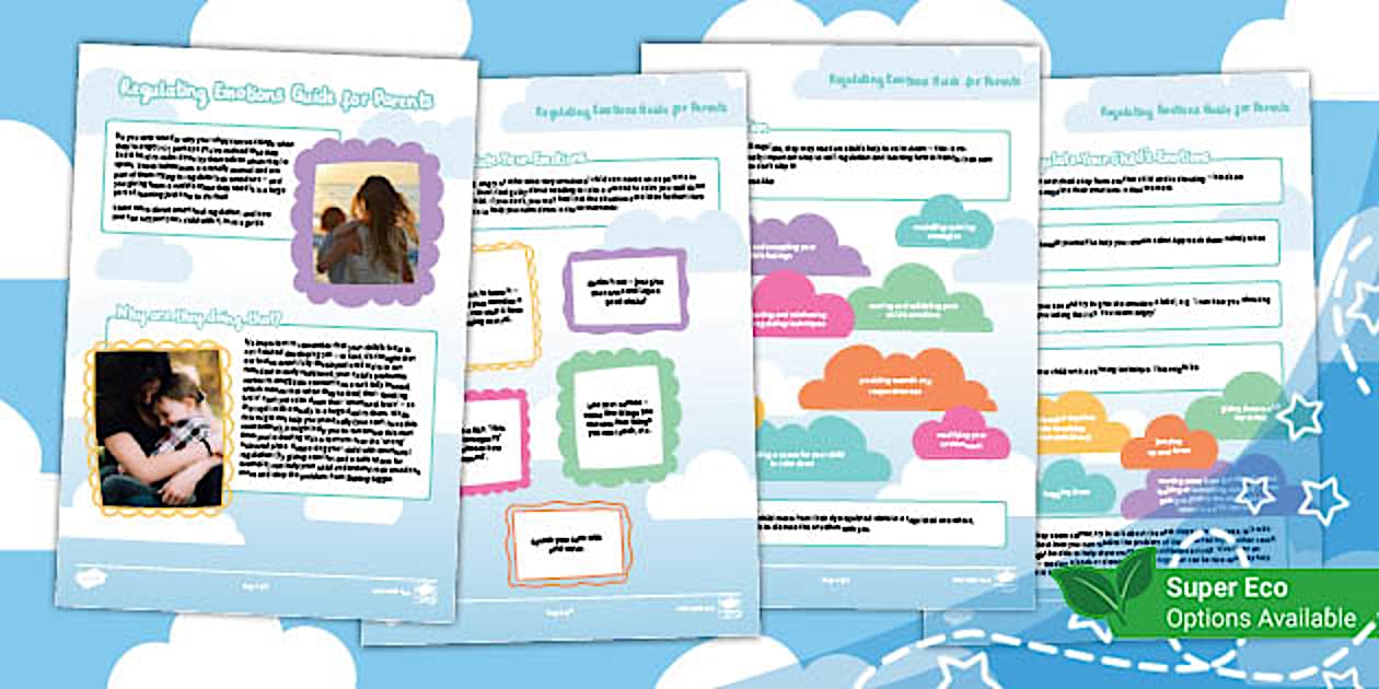 Guide for regulating emotions | Twinkl Parents - Twinkl