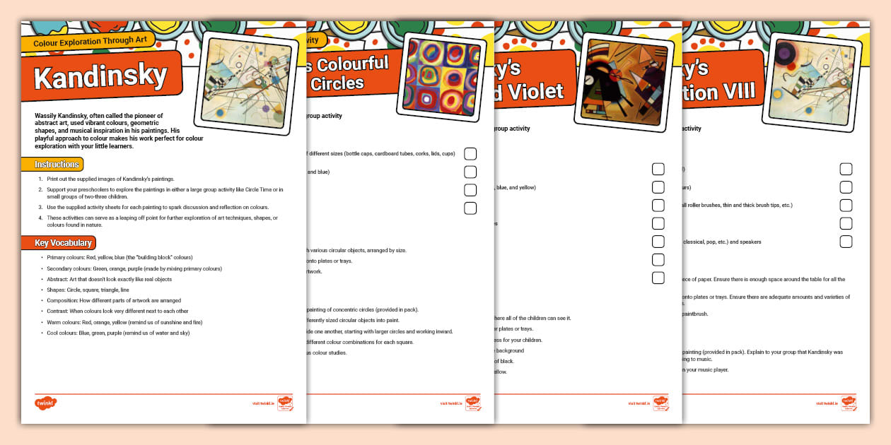 Colour Exploration Through Art - Kandinsky