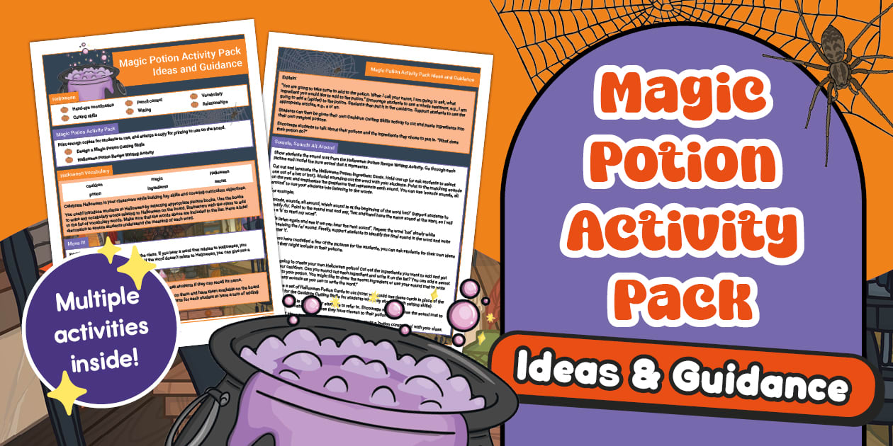 Magic Potion Recipe Pack