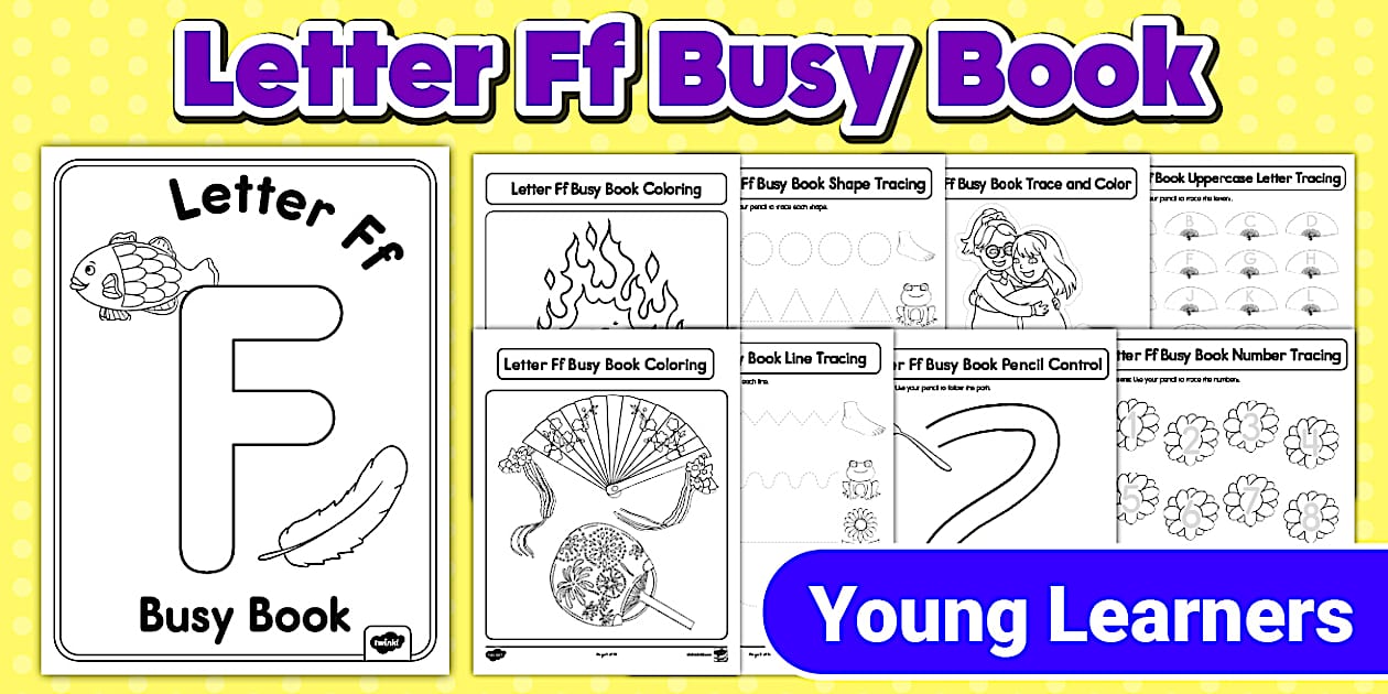 Letter Ff Busy Book
