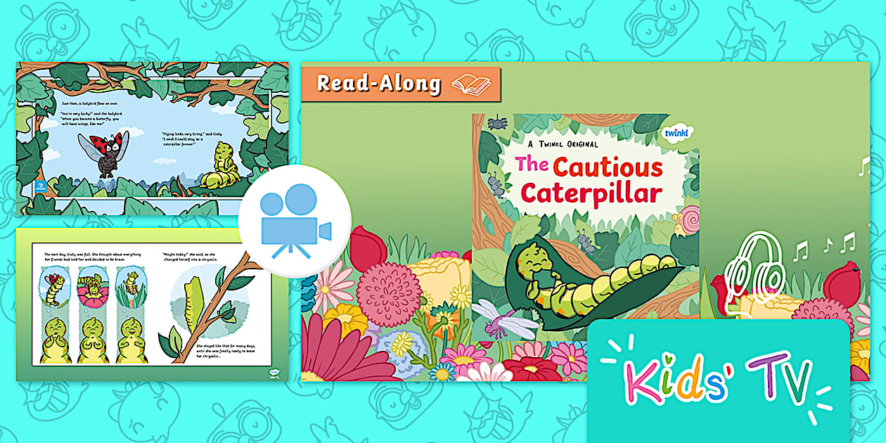 Cautious Caterpillar | Twinkl Originals - Kids Books Online