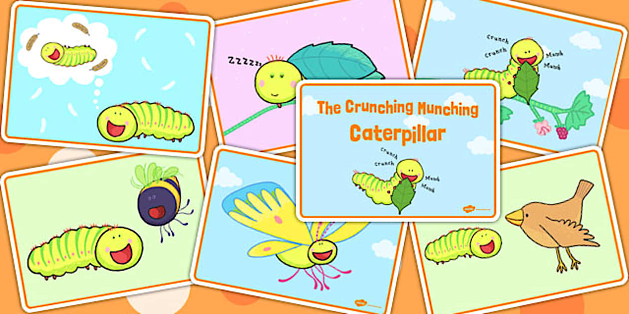 Black and White Story Sequencing Cards to Support Teaching on The Crunching