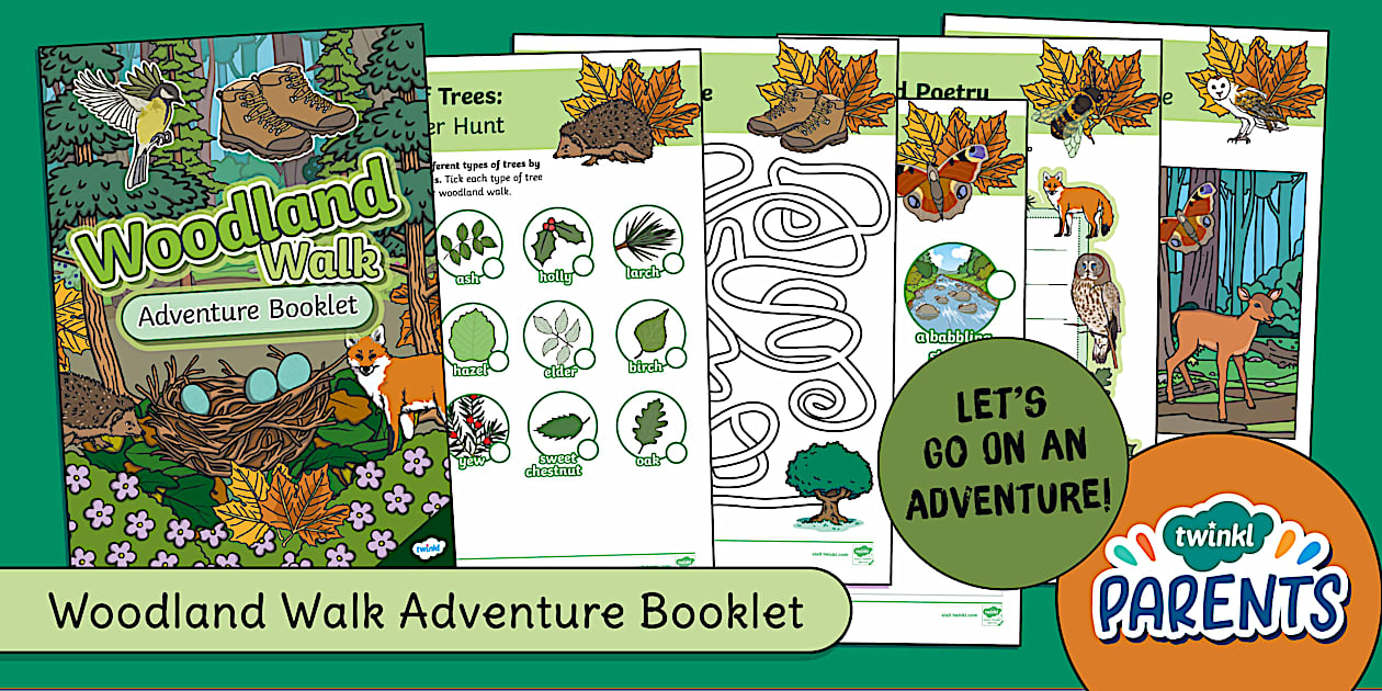 Woodland Walk Adventure Activity Booklet