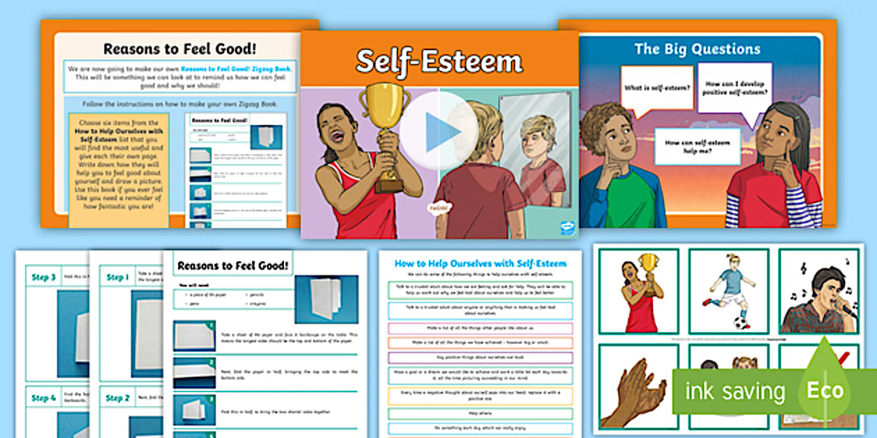 PSHE and Citizenship Self-Esteem Home Learning Pack 9-11