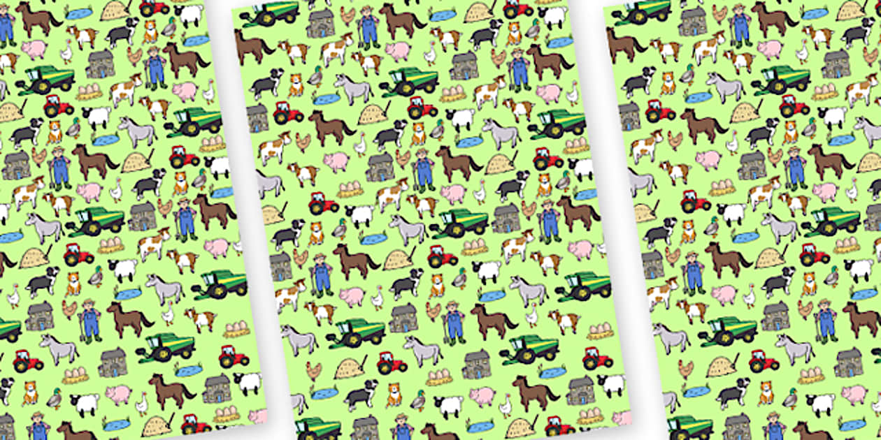 Farm Themed A4 Sheets (teacher made) - Twinkl