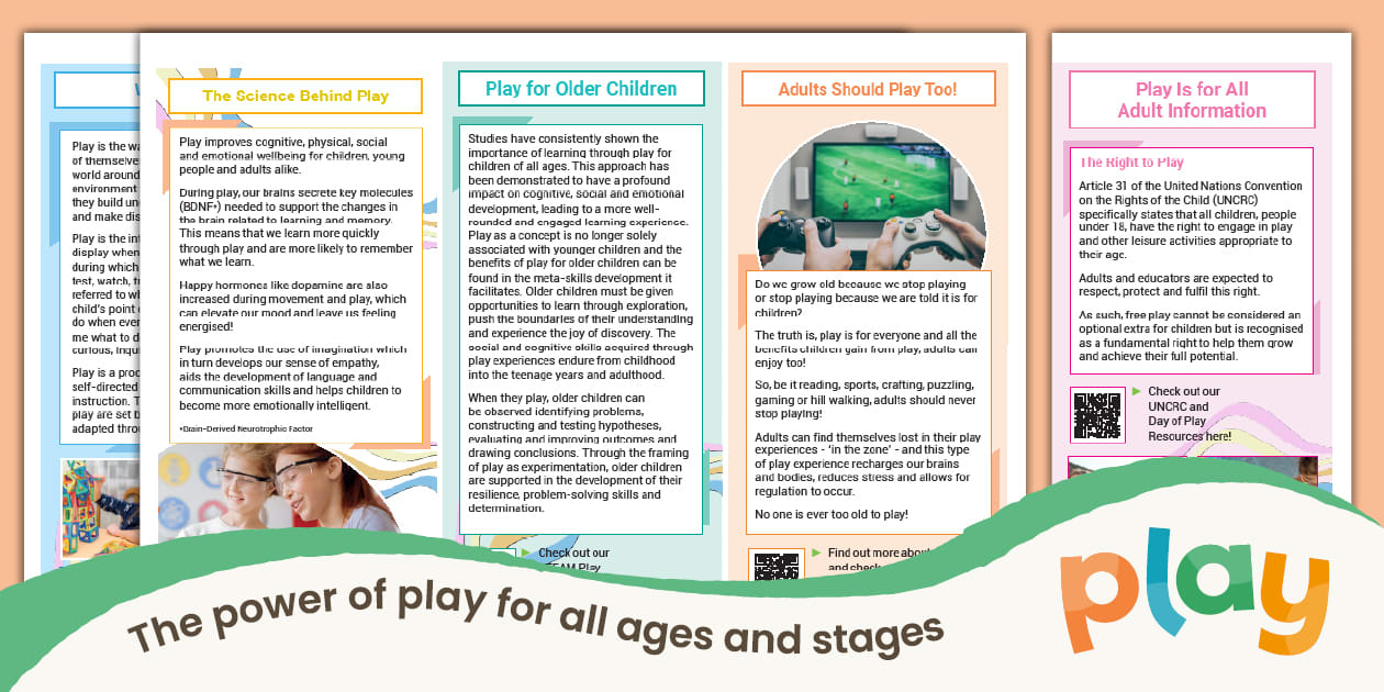 Play for All - Adult Information Leaflet