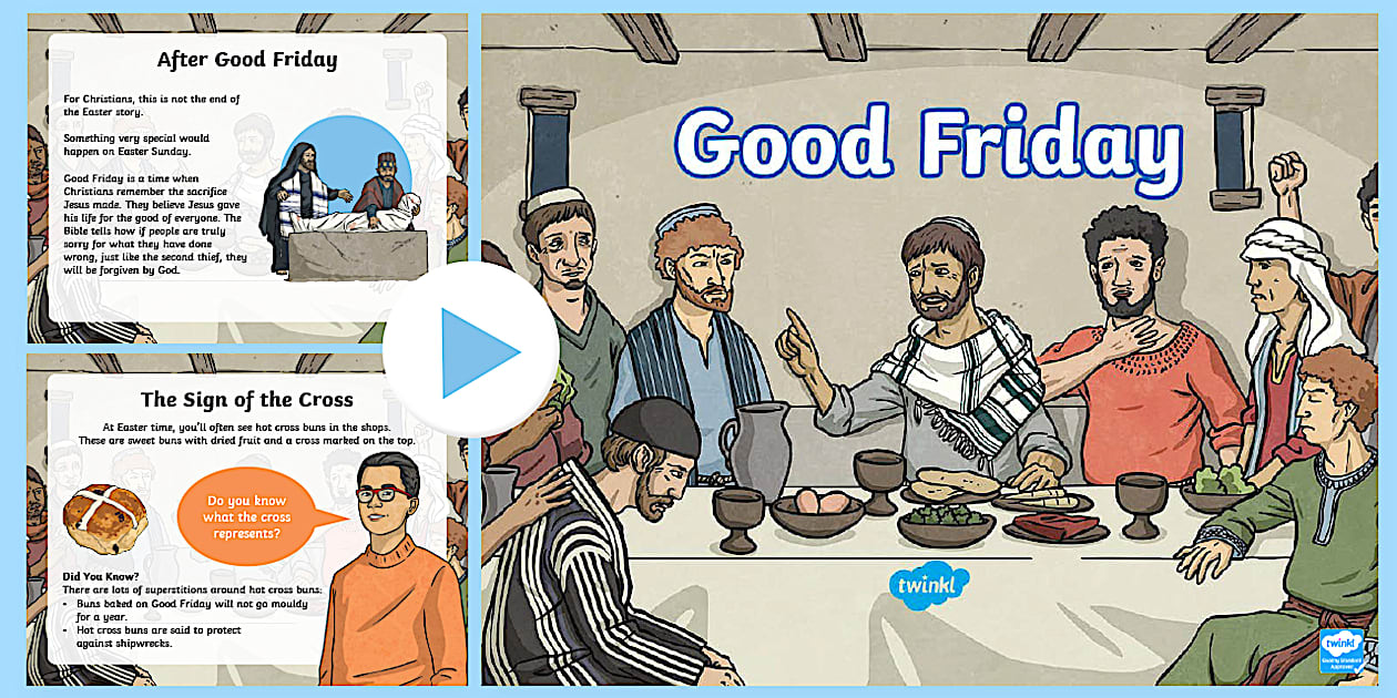 Good Friday and Easter Story PowerPoint - Twinkl