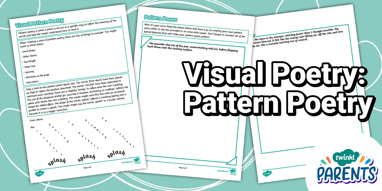 Visual Pattern Poetry