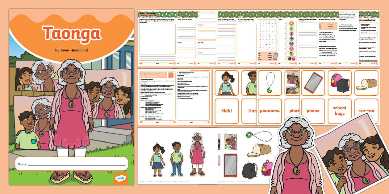 Taonga (Orange 2) Follow-Up Activity