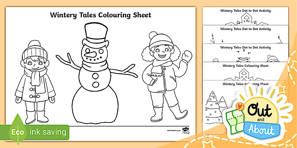 Wintery Tales Activity Pack (teacher made) - Twinkl