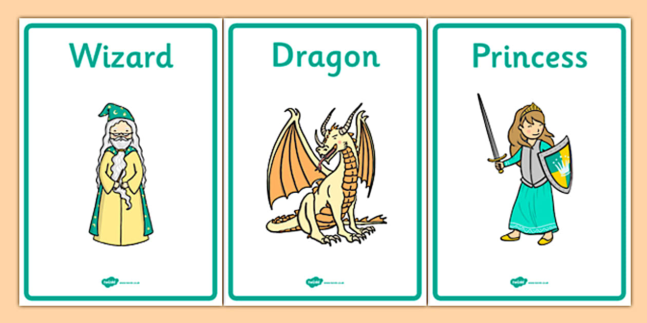 Fairy Tale Character Posters (teacher made) - Twinkl