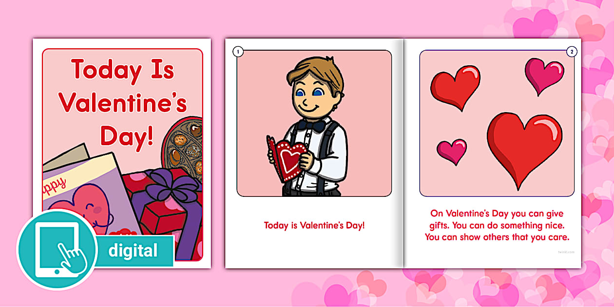 Today Is Valentine's Day Emergent Reader eBook | Cognition