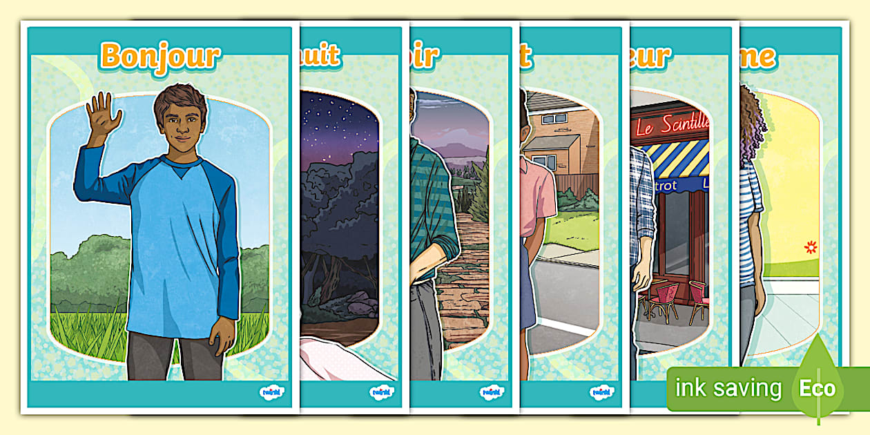 French: Getting to Know You Posters (teacher made) - Twinkl