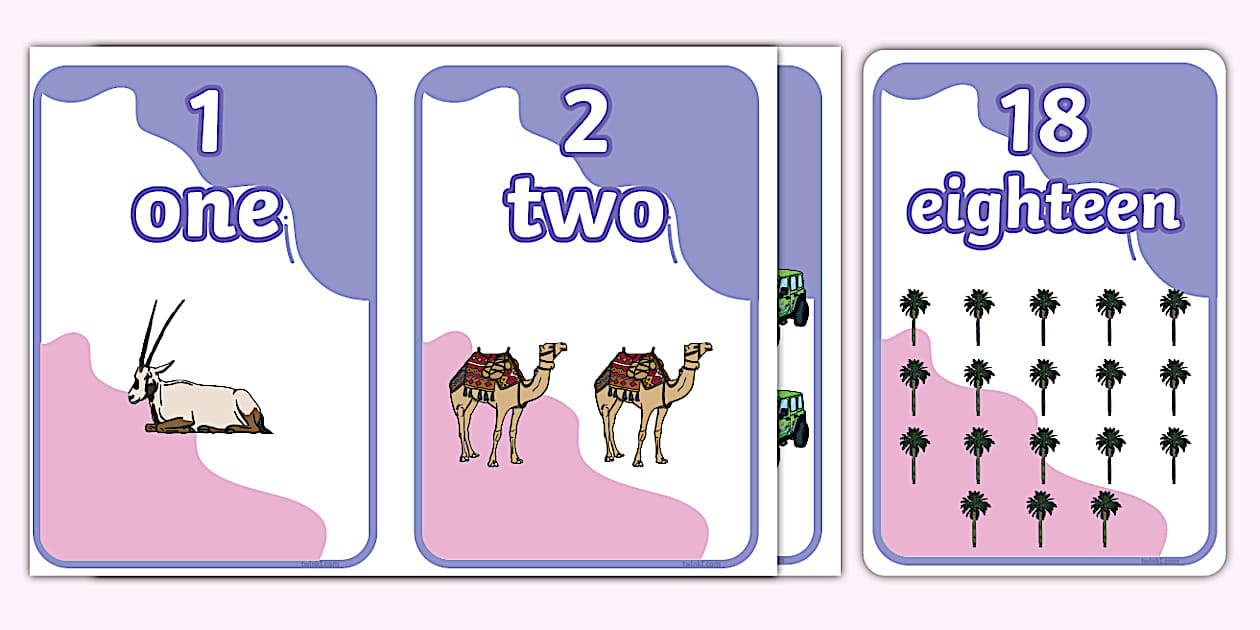 Number Flashcards (teacher made) - Twinkl