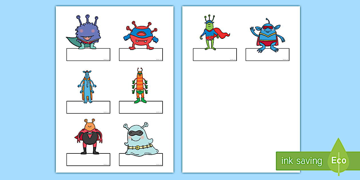 👉 Aliens Assemble Editable Self Registration - Twinkl