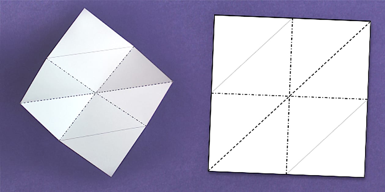 Expanding Interactive Diamond Fold - Primary Resources