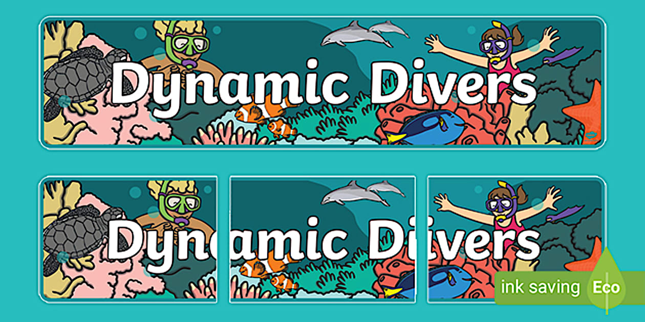 Ocean Display Banner (teacher made) - Twinkl