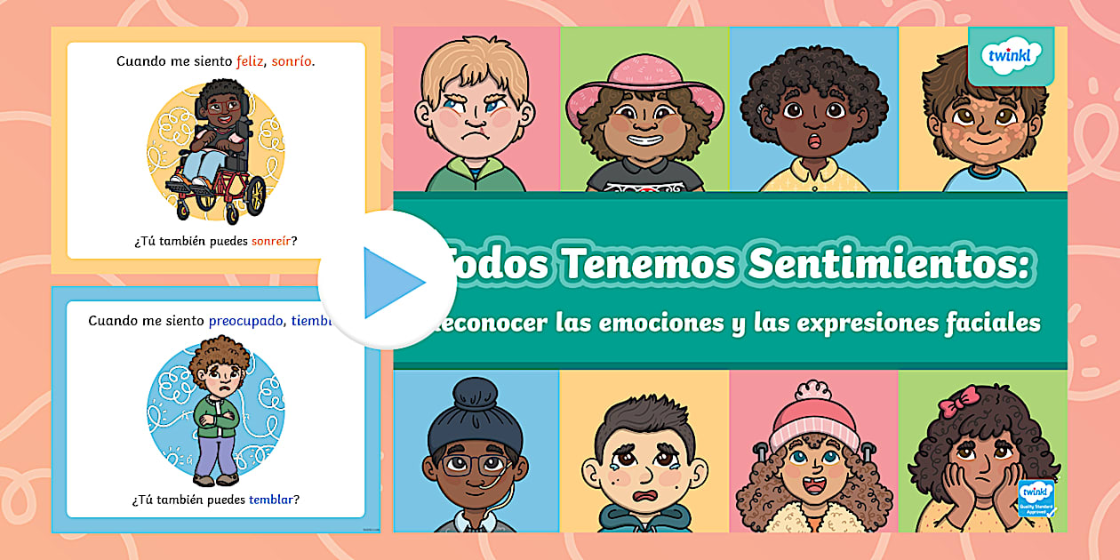 Reconocer las emociones y expresiones faciales - Twinkl