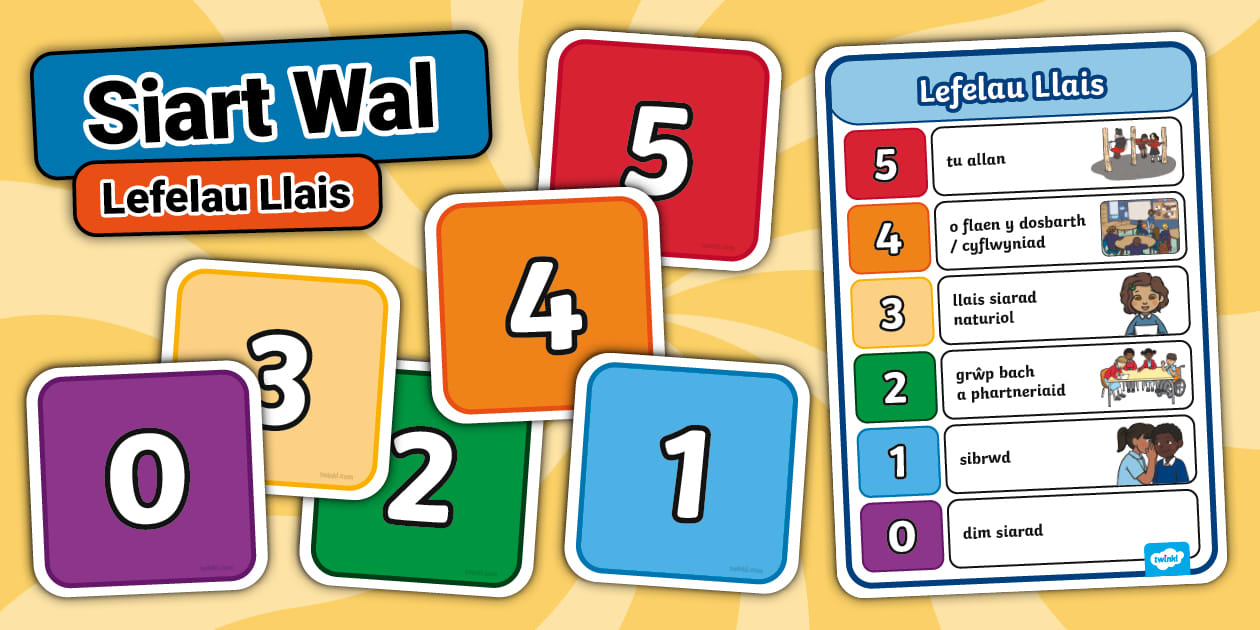 Siart Wal: Lefelau Llais