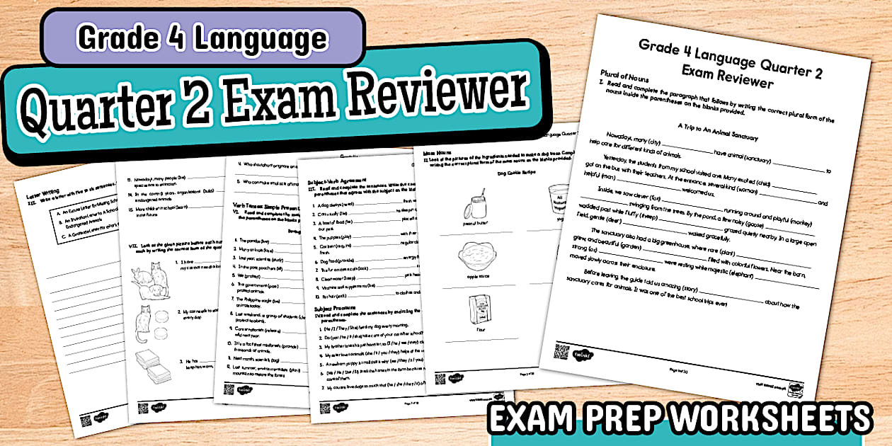 Grade 4 Matatag Language Quarter 2 Exam Reviewer | Twinkl PH