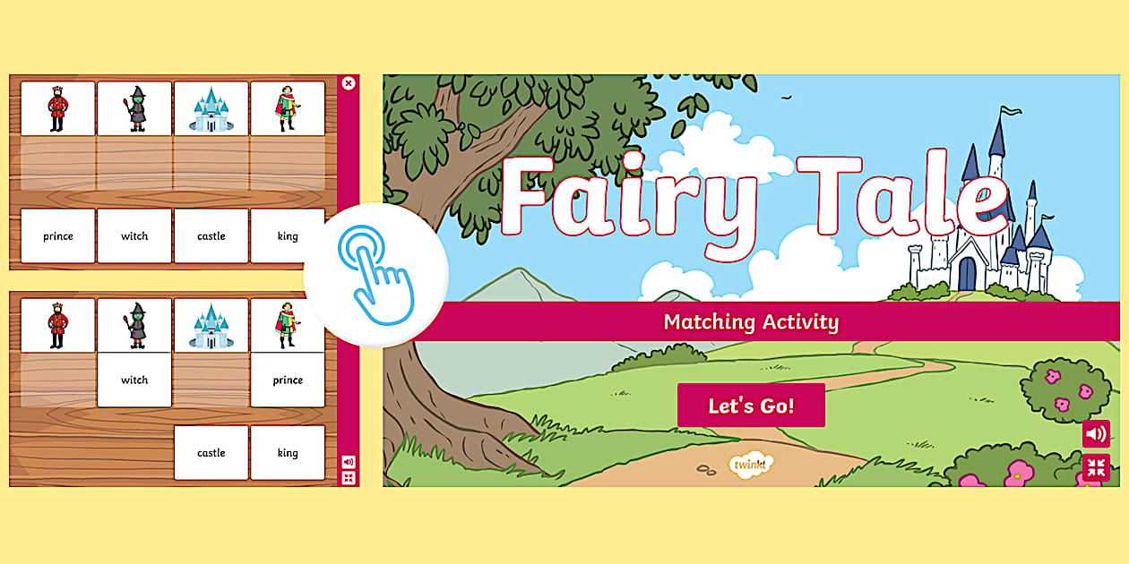 Interactive Fairy Tales Matching Activity | Twinkl Go!