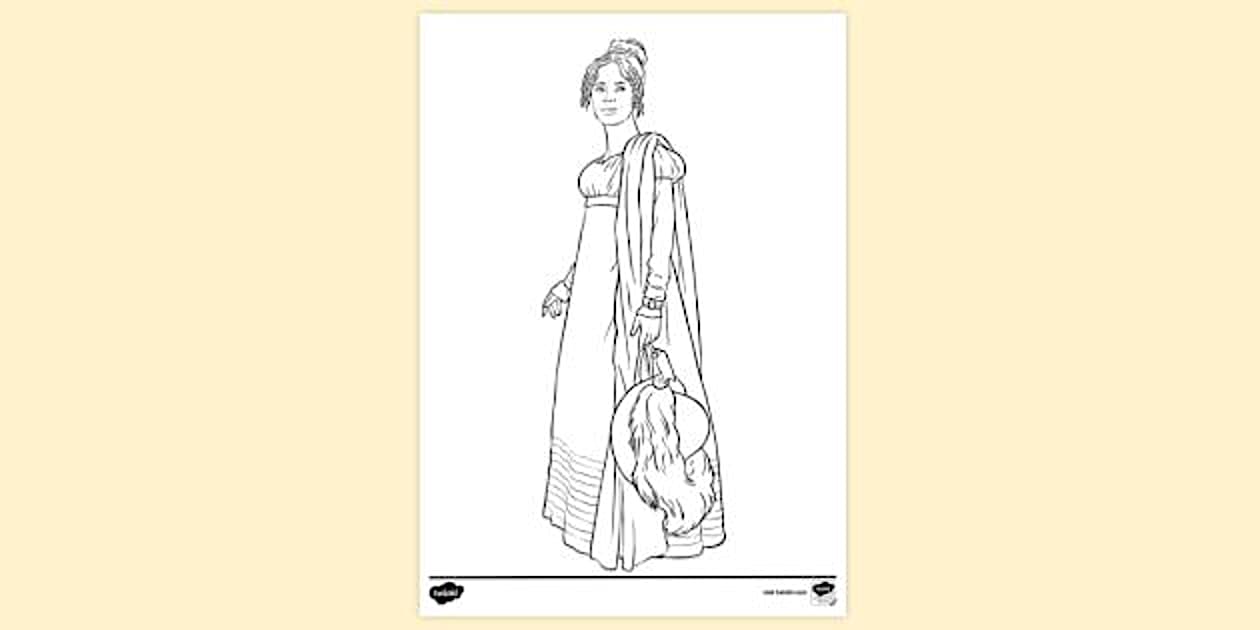 Lady Olivia Colouring | Colouring Sheets (teacher made)