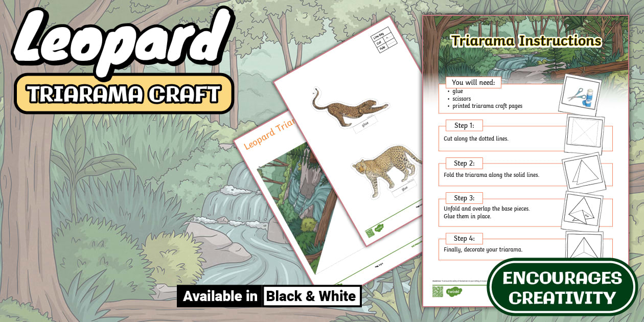 Leopard Triarama Craft