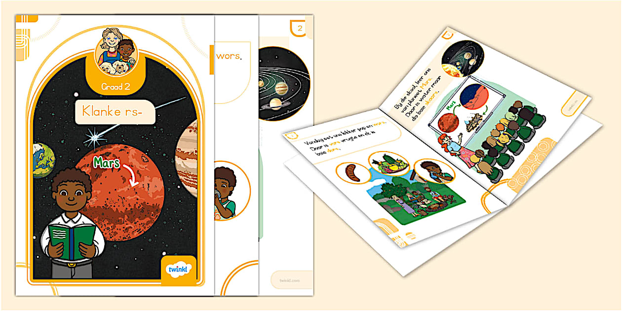 Graad 2 Klanke Leesboek -rs (teacher made) - Twinkl